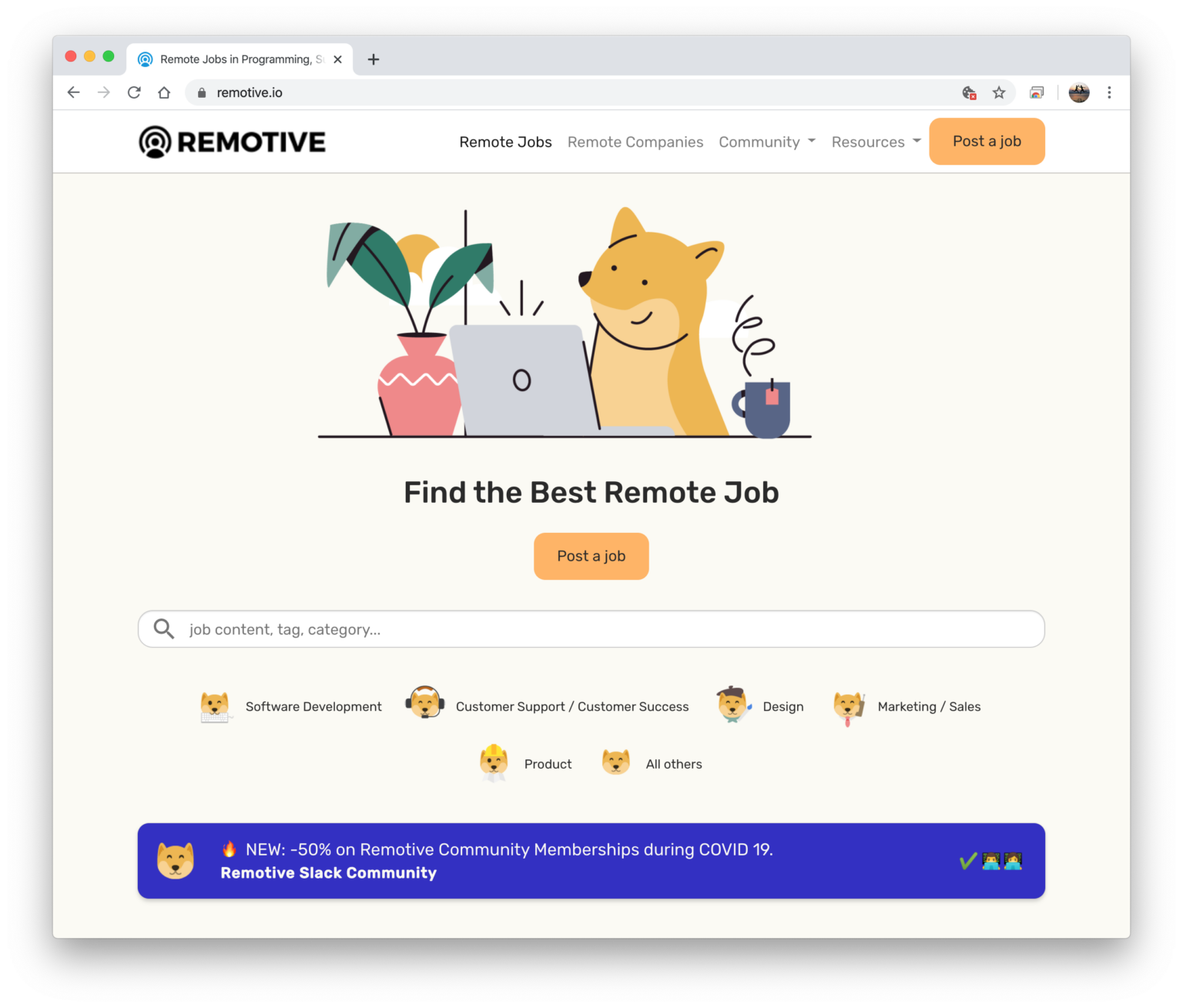 How side-project Remotive.io grew to $11,000/mo, patiently. - Growth ...